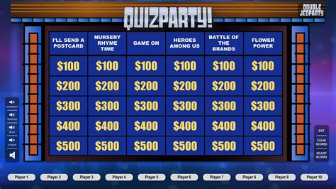 Familiar Trivia Quizparty Powerpoint Party Game Templates PC Mac Iphone IPad Game Night