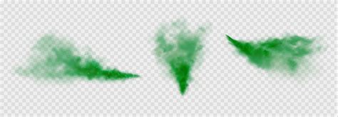 녹색 안개 또는 연기 입자가 있는 녹색 먼지 투명 한 배경에 격리 된 연기 또는 먼지 추상적 신비가스 벡터 그림입니다 건조한에 대한 스톡 벡터 아트 및 기타 이미지 Istock