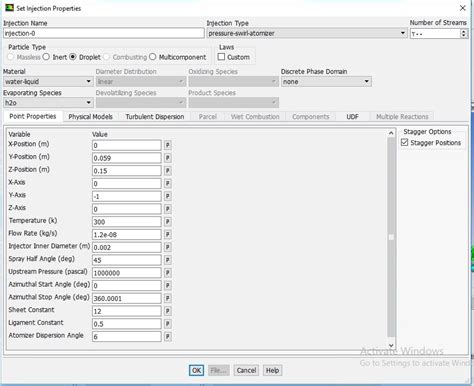 DPM Modelling In Compressible Flow