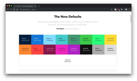 Better Default Colors Go Make Things