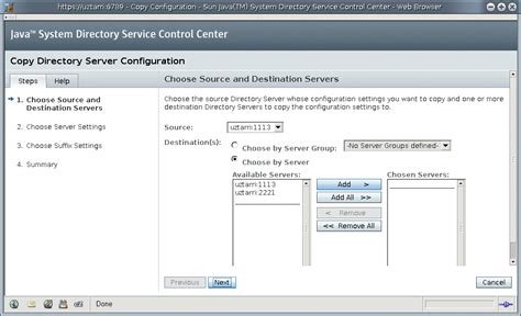 Configuration And Suffix Cloning Sun Java System Directory Server Enterprise Edition 63