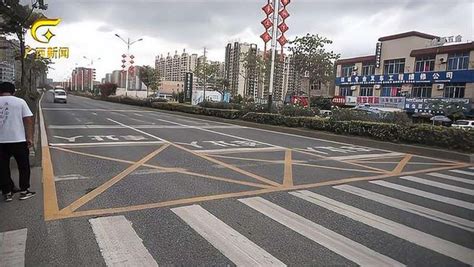 梧州试点阶梯式停止线 消除斑马线上鬼探头 社会 交通事故 好看视频