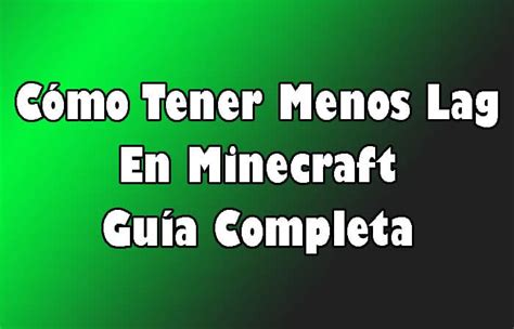 How To Get Less Lag In Minecraft Sitename Currentyear Guide