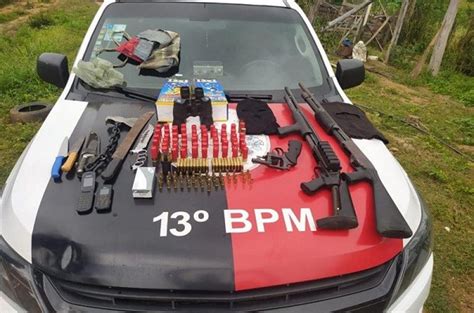 Integrante De Facção Criminosa é Preso Com Armas E Munições Próximo A
