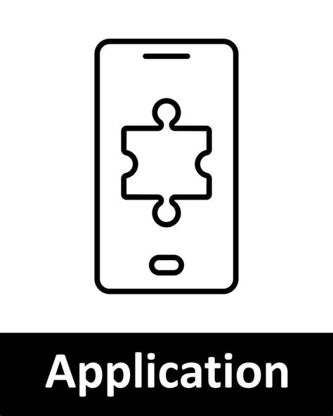 Application Set Icon Smartphone Transfer Bell Image Upload Arrow