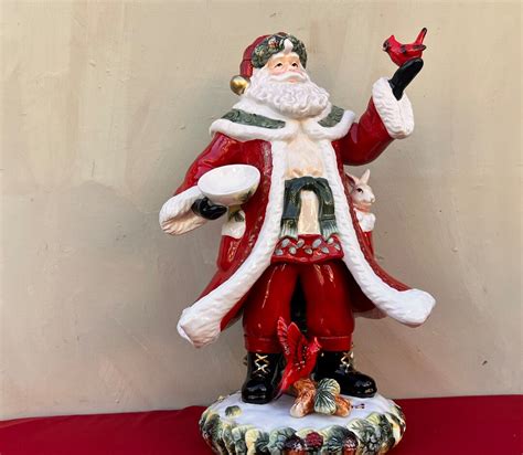Happy Holidays Cornerruby Santa Claus Decorative Santa Claus Holiday