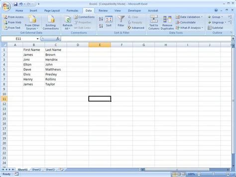 Separate First And Last Names In Excel