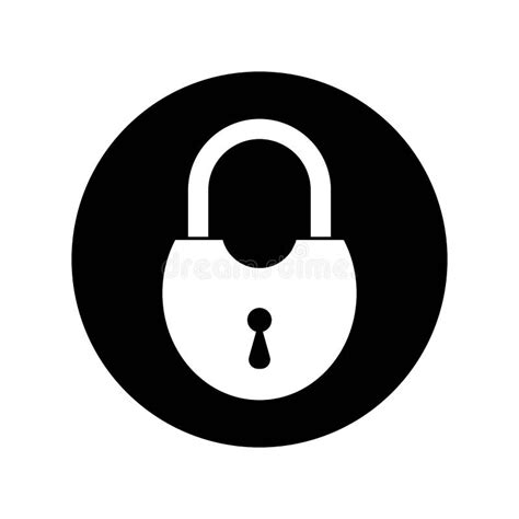 Padlock Icon Stock Vector Illustration Of Encryption 194531637
