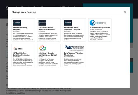 sign up and deploy exosense exosite documentation