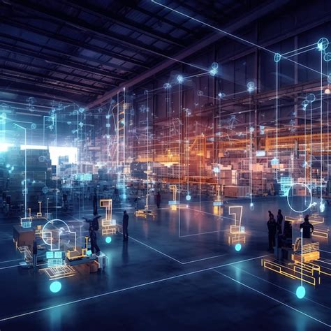 Premium AI Image Supply Chain Management IoT