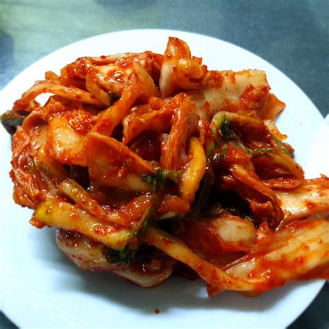 수육과 김장김치 겉절이 음식여행 에펨코리아