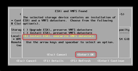 Reinstall Esxi On A Host In An Existing Cluster Vmware Vsphere