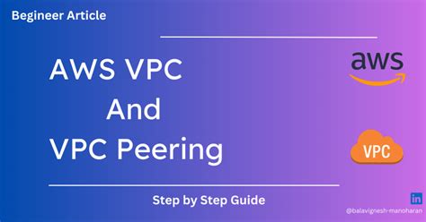 Exploring Aws Vpc And Vpc Peering A Step By Step Hands On Guide 🌐💡