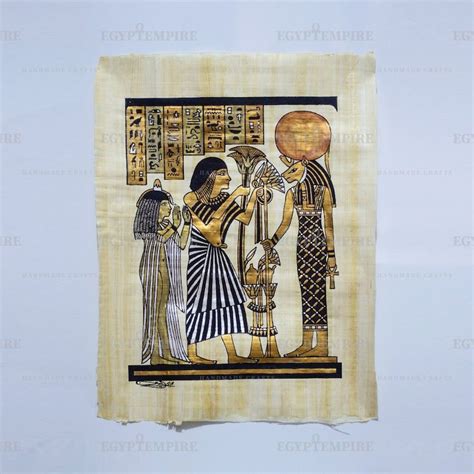 Sekhmet Worshipped And Offering From The Tomb Of Amenemonet 15x12