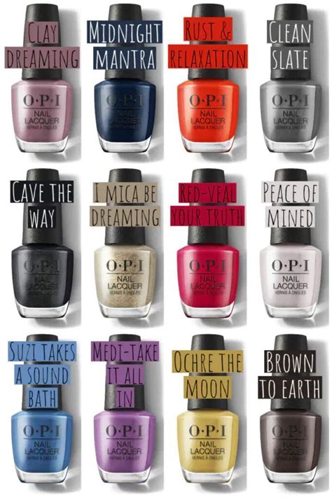 My Favorite Brown Opi Nail Lacquer Colors Artofit