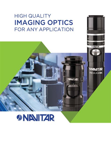 Navitar En Imaging Catalog Pdf Camera Lens Microscope