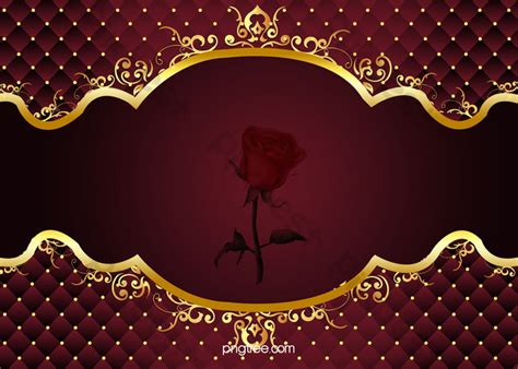 European Border Pattern Vector Red Gilt Background PSD Free Download Pikbest