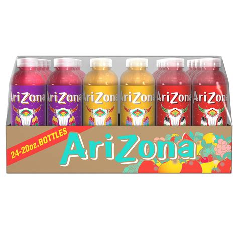 Arizona Juice Cocktail Variety Pack 20 Fl Oz 24 Pk