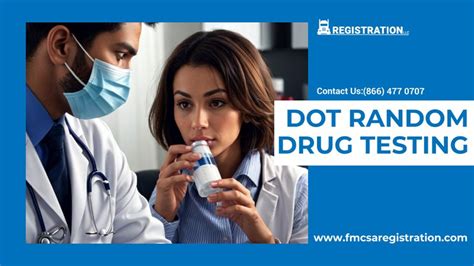 DOT Random Drug Testing Rules And Employee Requirements RLLC