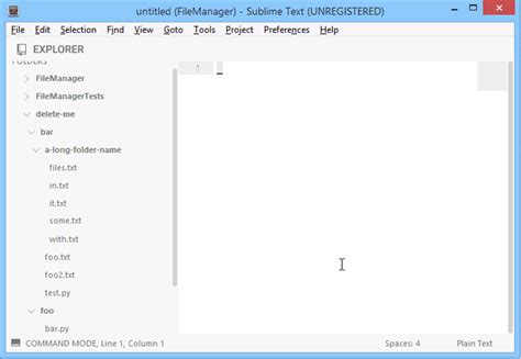 auto completion filemanager