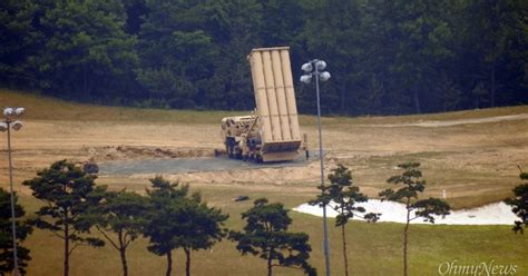 경북 성주 사드기지에 무인 드론 출현