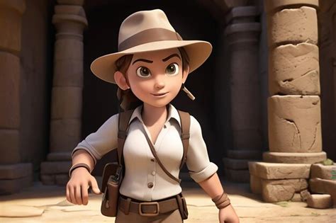 Premium Photo Uncovering Ancient Mysteries The Adventurous Archeologist