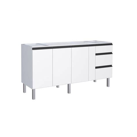 Gabinete Pia Cozinha Aco Metros Extra