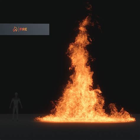 10 fire animations pack 3d model animated cgtrader