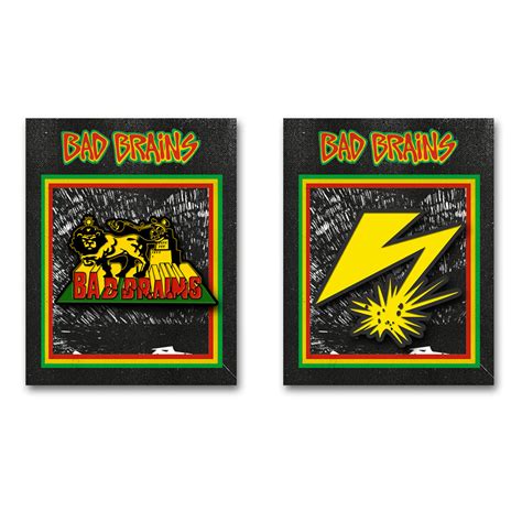 Enamel Pin Sets Bad Brains