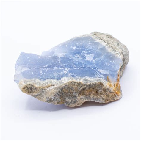 Chalcedon Modrý Surový Kámen Cha71 Milujeme Kameny