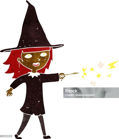 말풍선이 있는 마녀 여자아이 캐스팅 단어추가 낙서 드로잉에 대한 스톡 벡터 아트 및 기타 이미지 낙서 드로잉 낚싯줄을