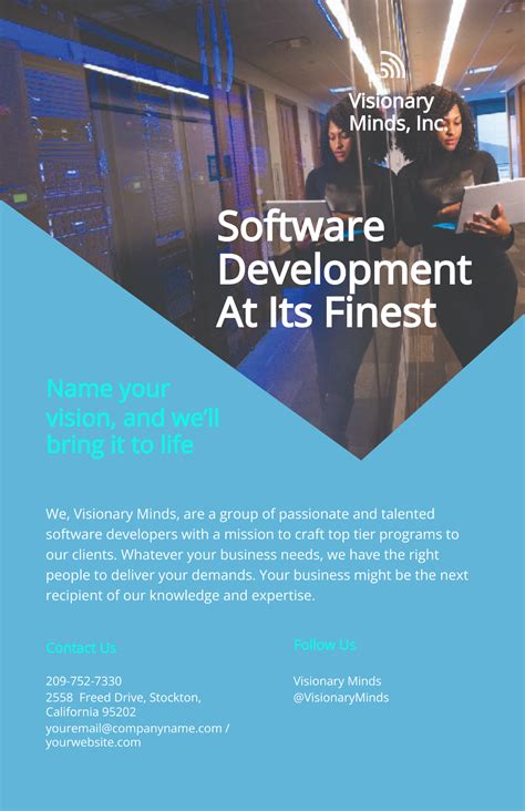 Free Software Developer Poster Template To Edit Online Free Software Developer Poster Template To Edit Online