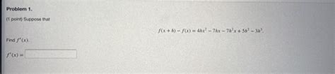 Solved Problem 11 dº 7x4 1 point dx4 Note There is a Chegg com