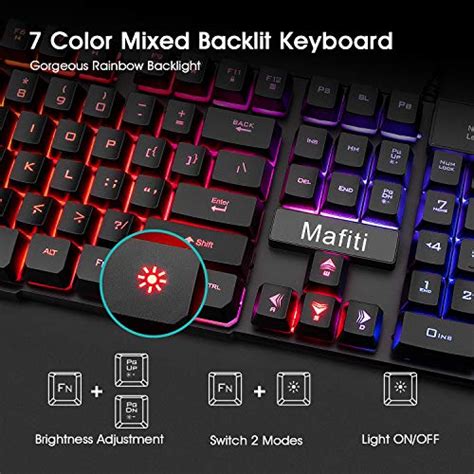 Reviews For Mafiti Rk101 Computer Keyboard Mouse Combo Wired Bestviewsreviews