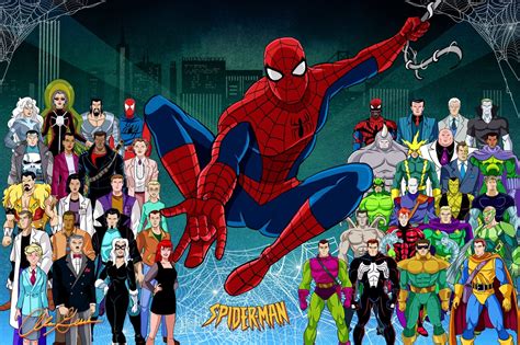 All Spider Man Cartoon Wallpapers Wallpaper Cave