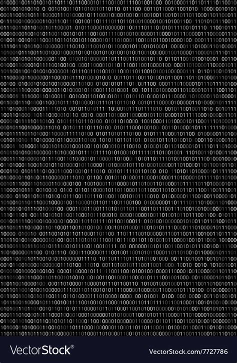 Binary Code Background Royalty Free Vector Image