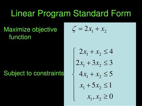 Linear Programming
