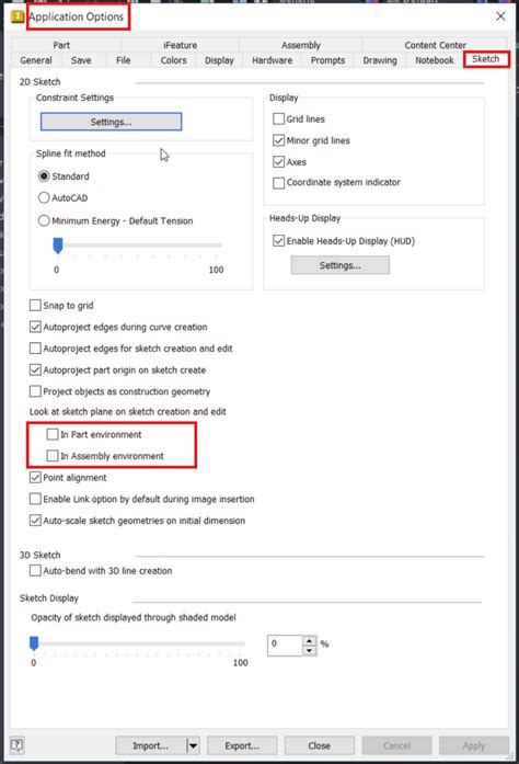 Inventor S Focus Jogs To Other Face When Creating A Sketch