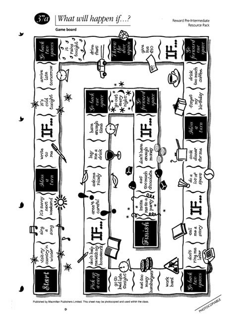 1st Conditional Board Game Pdf