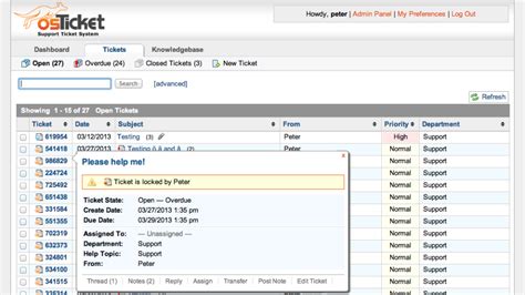 Osticket • Prometheus Store