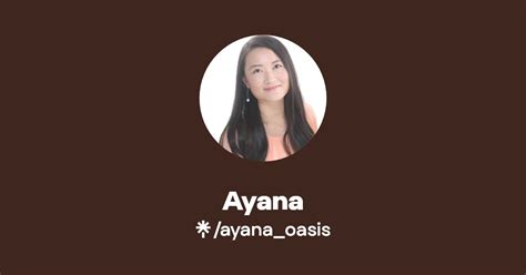 Ayana Instagram Facebook Linktree