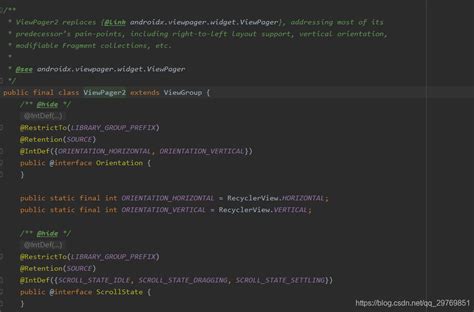 Androidx Viewpager2的使用详解androidxviewpager2adapterfragmentstateadapter Csdn博客