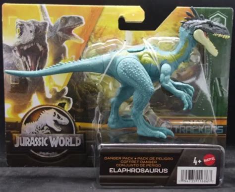 Jurassic World Dino Trackers Danger Pack Elaphrosaurus Dinosaur New 19