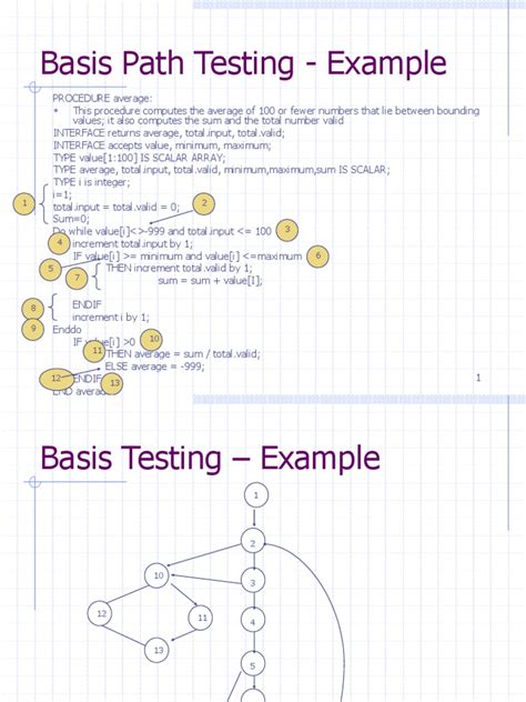 Basis Path Testing Technique Pdf Mathematical Concepts Areas Of