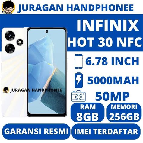Jual Infinix Hot Nfc Gb Garansi Resmi Shopee Indonesia