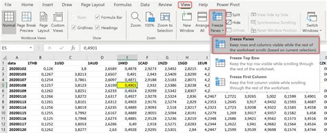 How To Freeze Rows And Columns In Excel Excel Academy