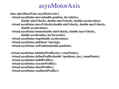 Motion Control At APS Ppt Download
