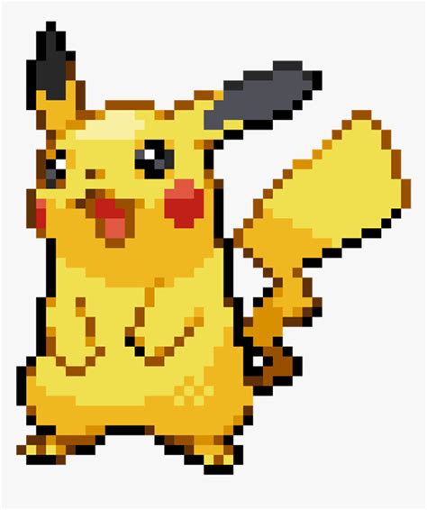 Pikachu Sticker Freetoedit Pokemon Pikachu Pixel Hd Png Download Kindpng