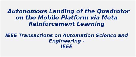 Mobile Platform Via Meta Reinforcement Learning S Logix