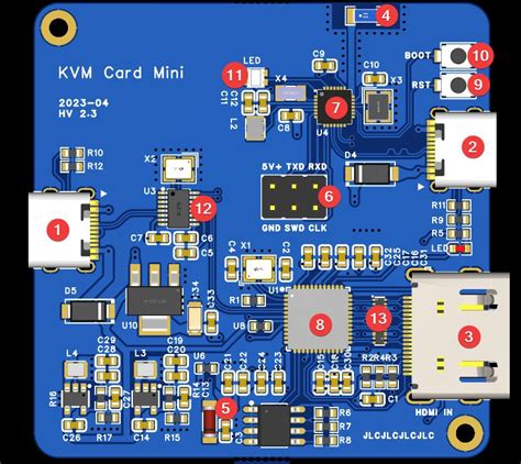 Kvm Card Mini Platform For Creating And Sharing Projects Oshwlab